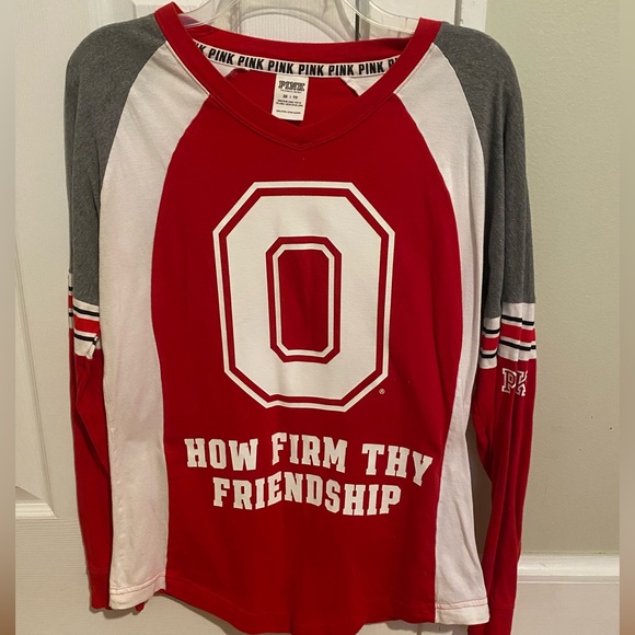 Victoria's Secret | Tops | Vs Pink Ohio State Buckeyes Tunic Top | Poshmark